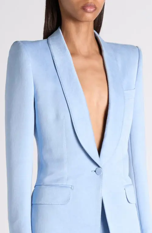 TOM FORD Washed Cotton & Silk Duchesse Satin Jacket