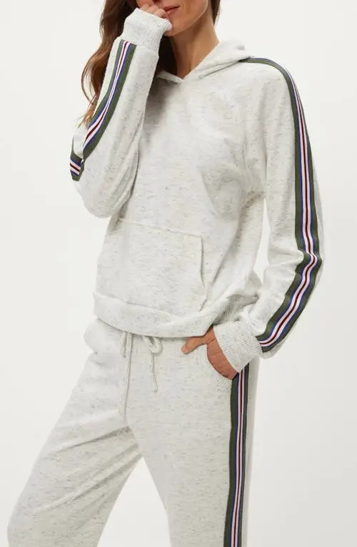 Michael Stars Latoya Stripe Accent Hoodie