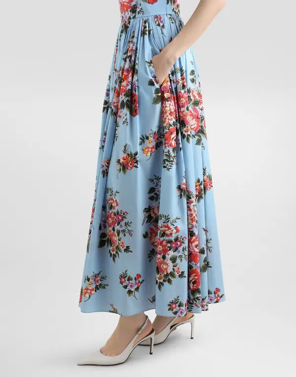 Dolce & Gabbana Floral Bouquet-print Dress