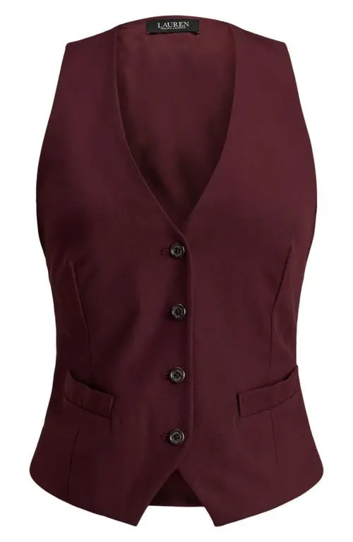 Ralph Lauren Wool-blend Twill Waistcoat