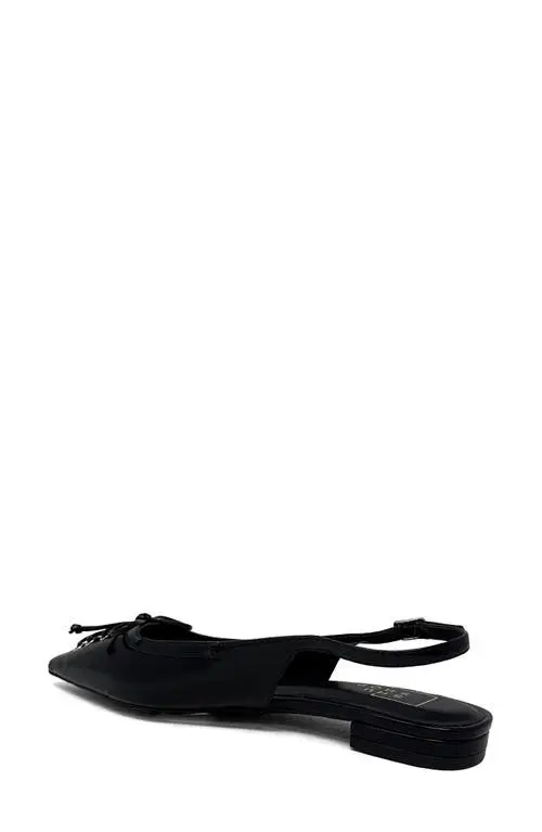 SHU SHOP Amy Slingback Flat - Black