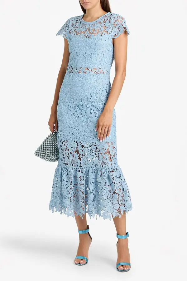 pink and cream lace dress Alanna Pink Lace Maxi Dress - US 18