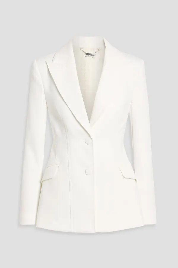 Simkhai Maddix Gabardine Blazer - White