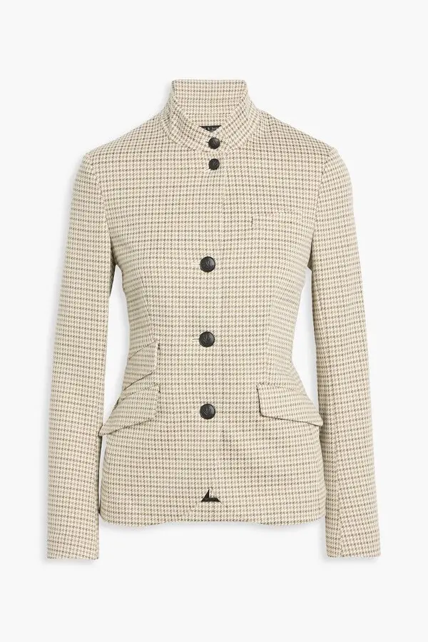 Rag & Bone Slade Houndstooth Cotton-blend Blazer