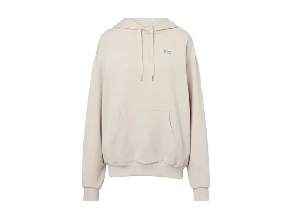 alo パーカー　Accolade フーディ XS ベージュ Alo Yoga Accolade Hoodie In Cream - Bone | Editorialist