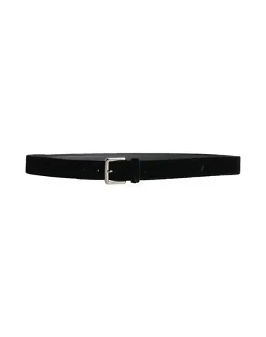 Giorgio Armani Velvet Belt - Black