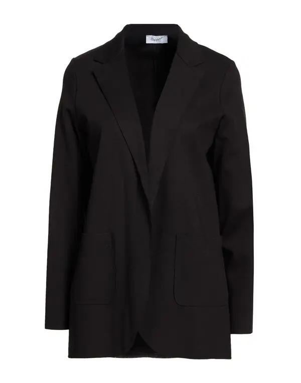 HOPPER Single-breasted Blazer - Black