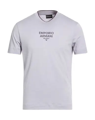 Emporio Armani T-shirt Lilac Size Cotton - Purple