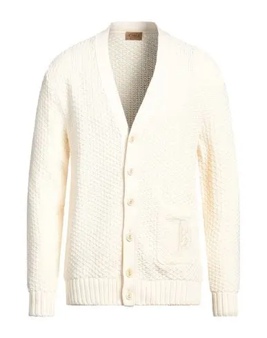 TOD'S Cardigan Cream Size Cotton - White