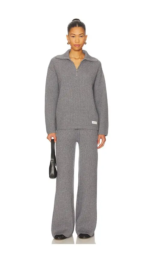 4TH & RECKLESS Bethanie Half Zip Knit Jumper