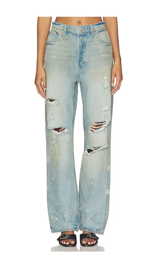 EB DENIM Sofia High Rise Relaxed Jeans