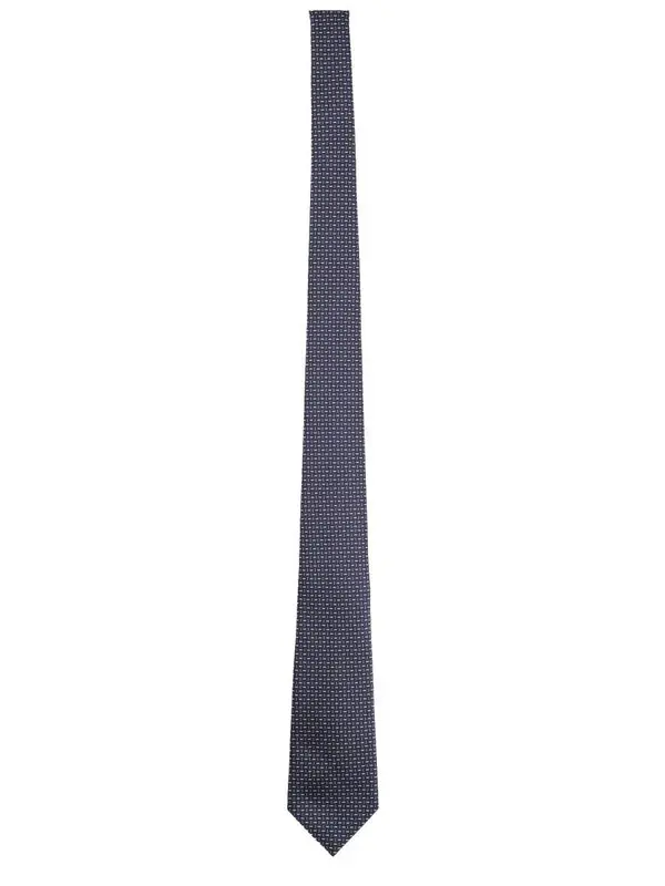 Giorgio Armani Silk Necktie - Blue