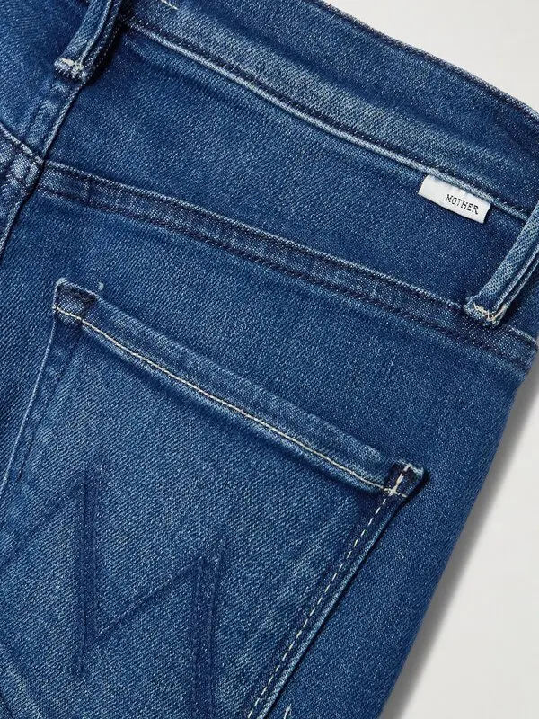 MOTHER The Weekender Mid-rise Flared Jeans