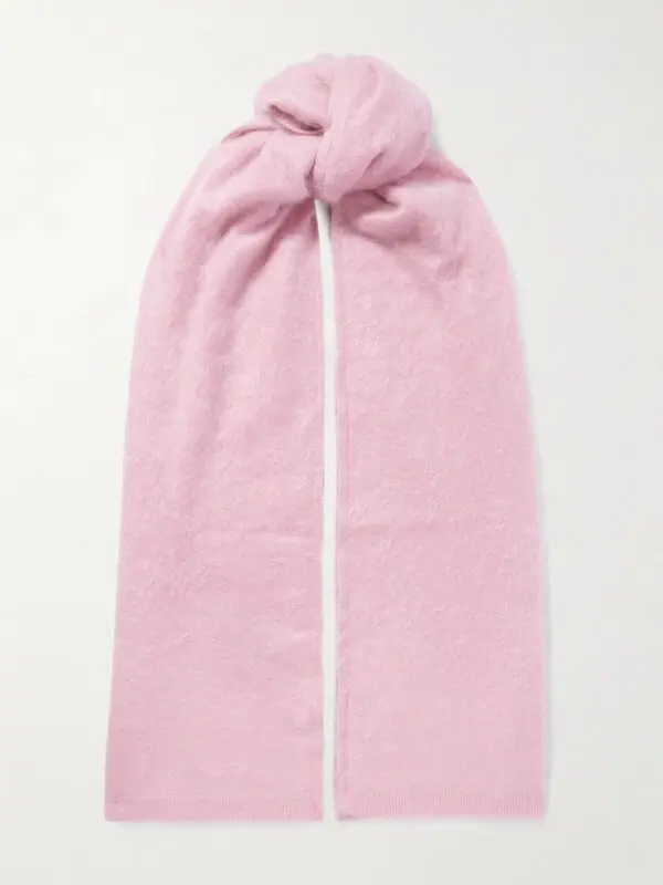LISA YANG Brushed Cashmere Scarf - Pink