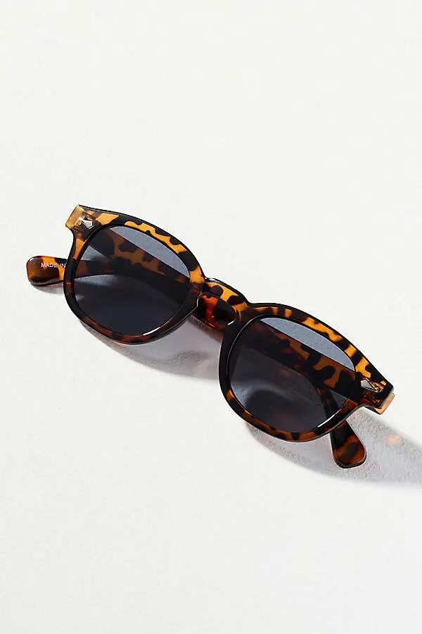 I-SEA Round Frame Sunglasses - Tortoise