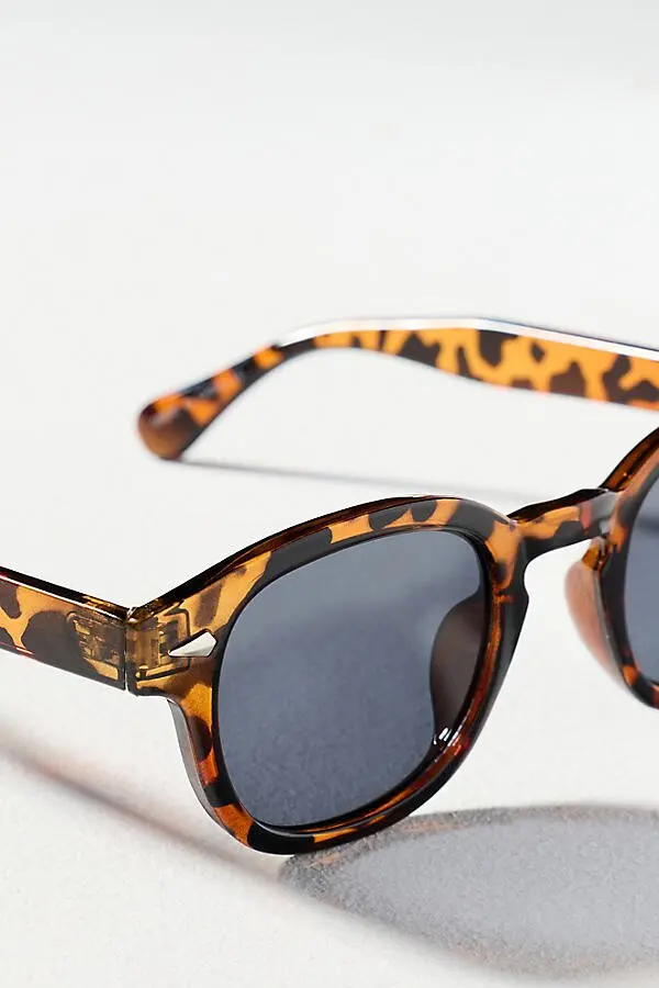 I-SEA Round Frame Sunglasses - Tortoise