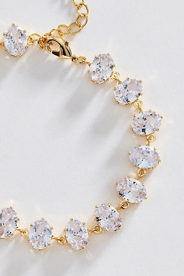 Anthropologie Delicate Crystal Bracelet