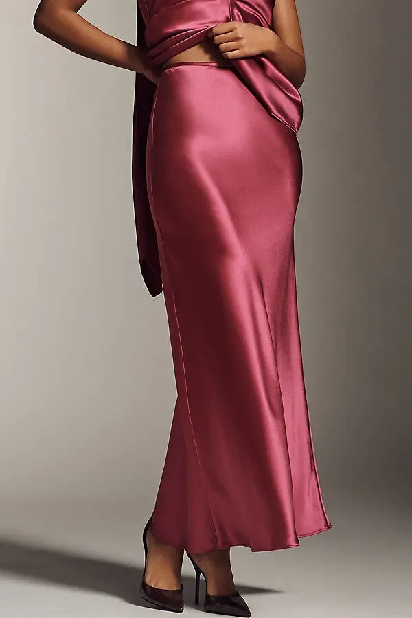 Acler Maxi Slip Skirt