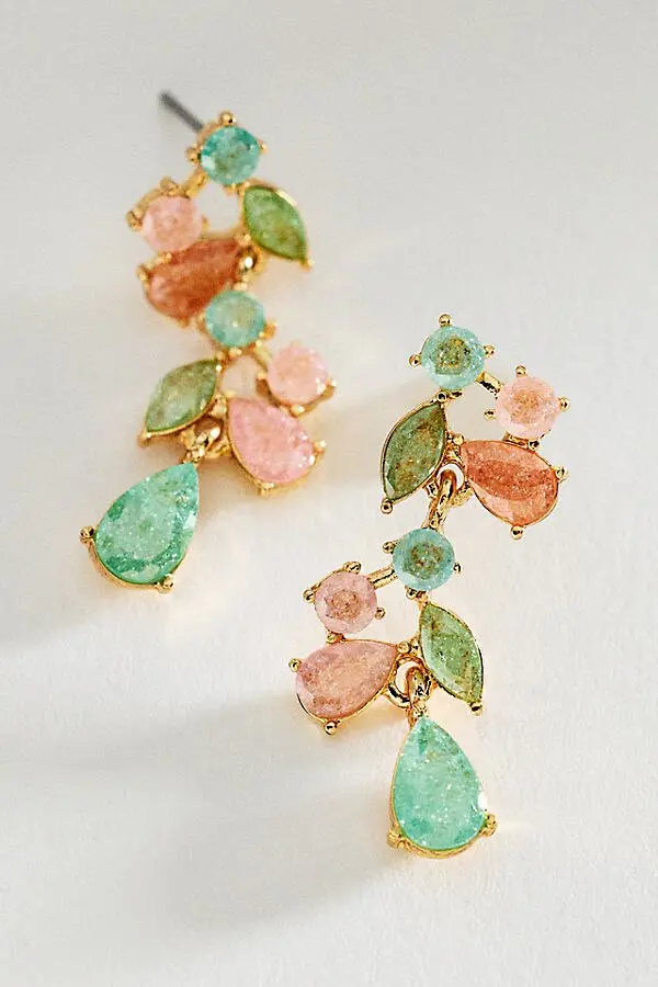 Anthropologie Drop Earrings - Multi
