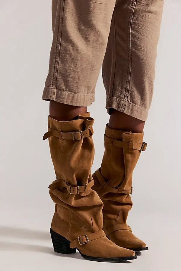 Jeffrey Campbell Harlowe Slouch Boots