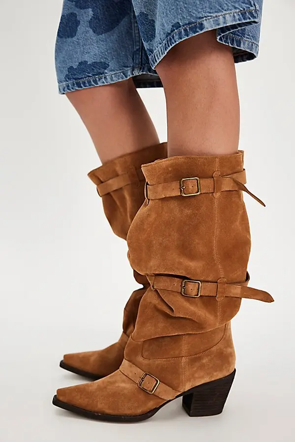 Jeffrey Campbell Harlowe Slouch Boots