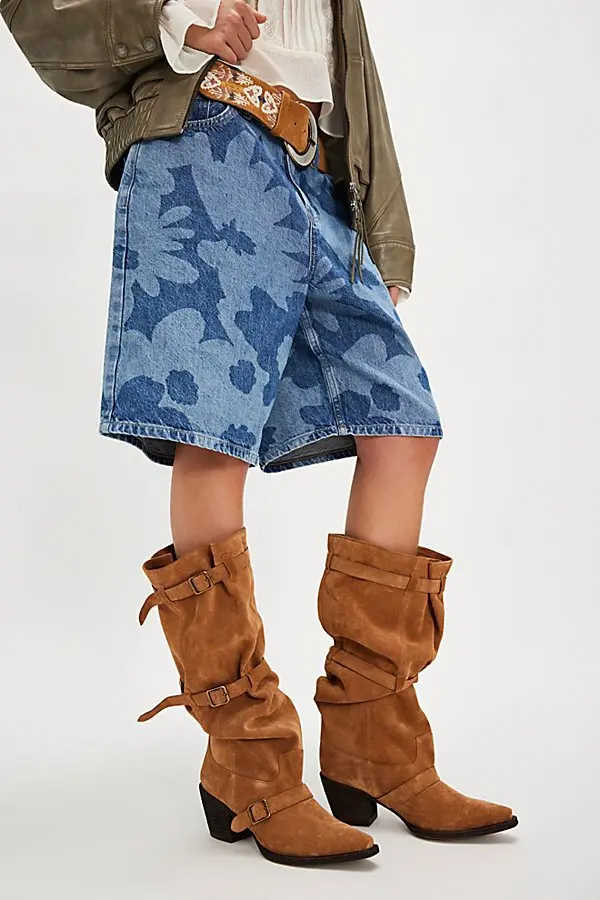Jeffrey Campbell Harlowe Slouch Boots