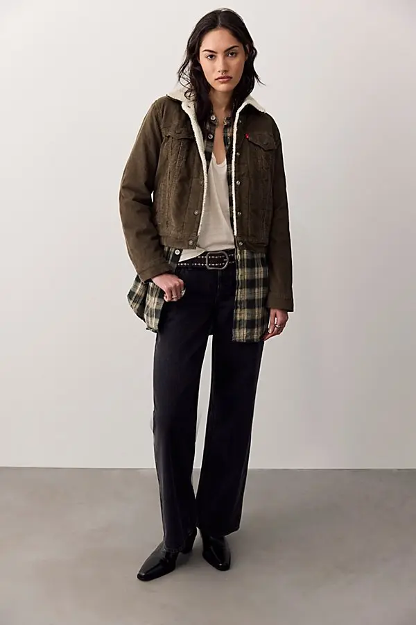 LEVI'S Original Faux Sherpa Trucker Jacket