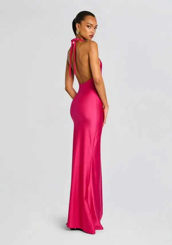 SHANI SHEMER Sienna Maxi Dress - Fuchsia