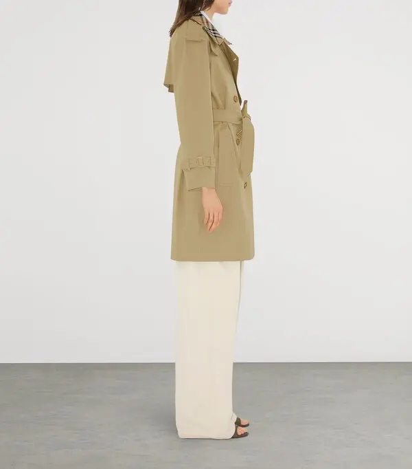 Burberry Castleford Mid-length Trench Coat - Beige
