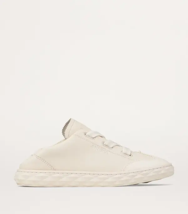 JIMMY CHOO Diamond Light Flex Leather Sneakers