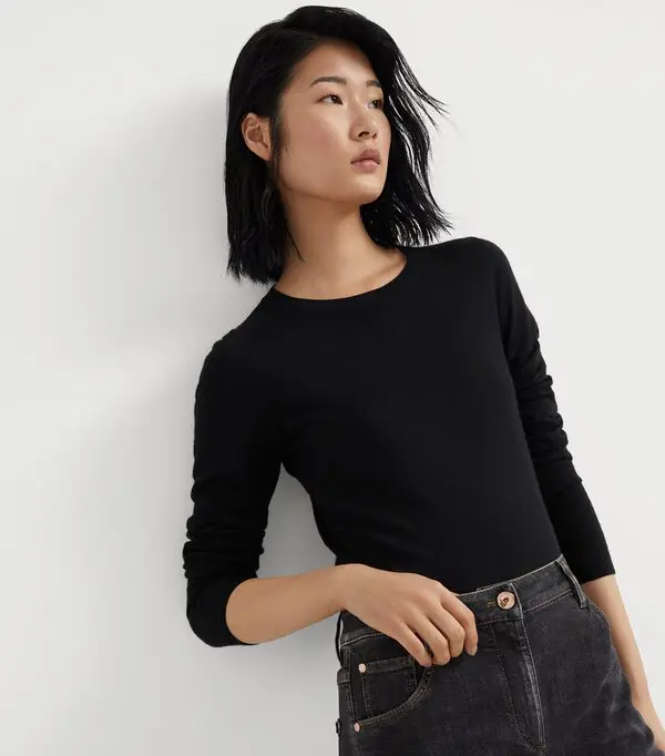Brunello Cucinelli Cashmere-silk Sweater - Black