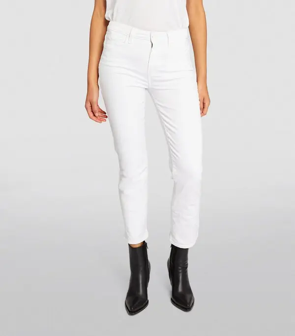 Paige Cindy High-rise Straight Jeans