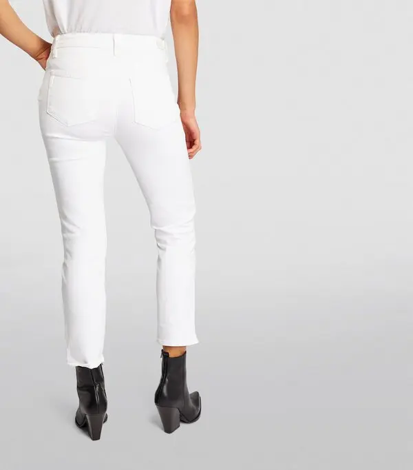 Paige Cindy High-rise Straight Jeans