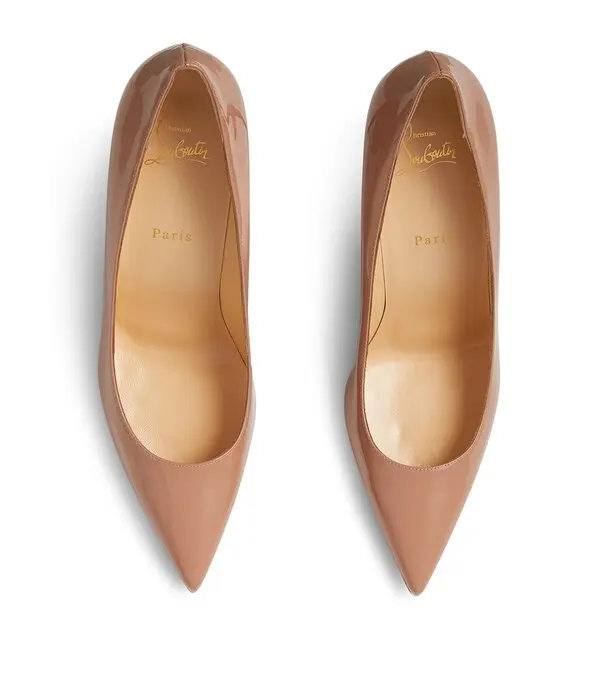 CHRISTIAN LOUBOUTIN Kate Patent Pumps 85 - Nude