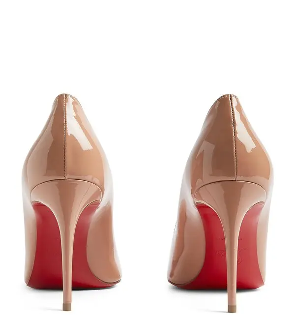 CHRISTIAN LOUBOUTIN Kate Patent Pumps 85 - Nude