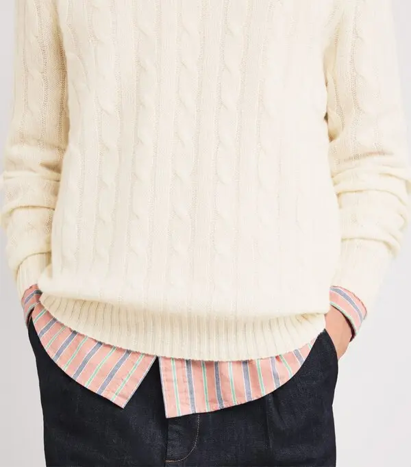 Polo Ralph Lauren Cashmere Cable-knit Sweater