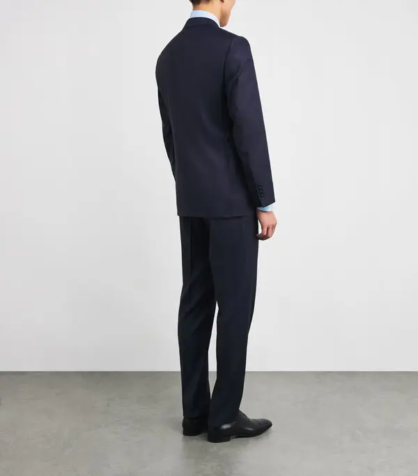 Canali Wool 2-piece Suit - Navy