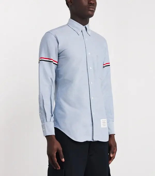 Thom Browne 4-bar Stripe Shirt - Blue