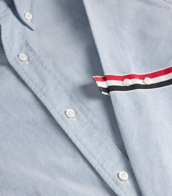 Thom Browne 4-bar Stripe Shirt - Blue