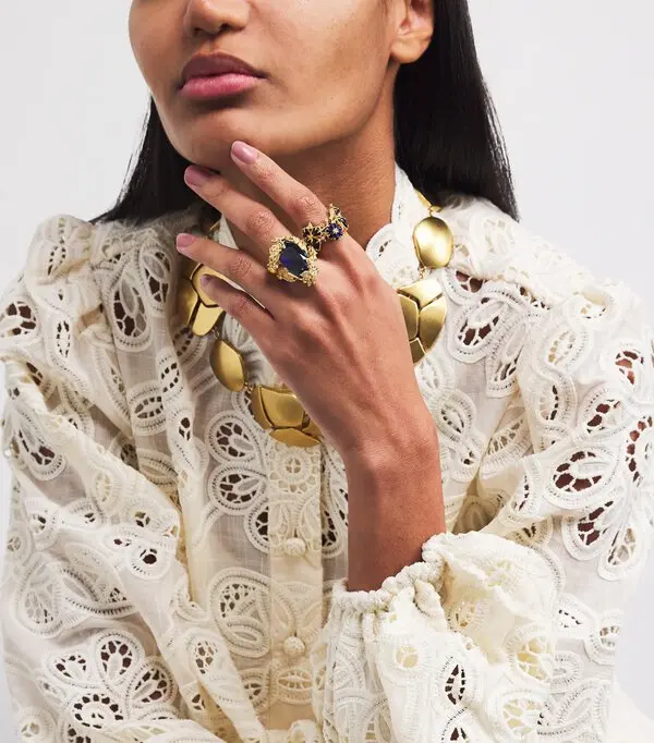 Zimmermann Embellished Bloom Cocktail Ring