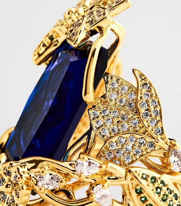 Zimmermann Embellished Bloom Cocktail Ring