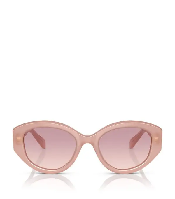 SWAROVSKI Sk6005 Oval Sunglasses - Pink