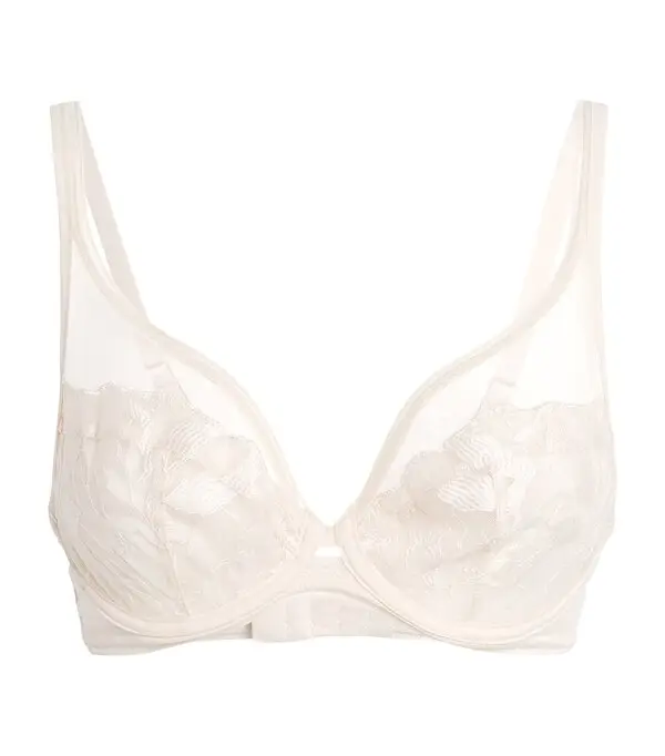 Maison Lejaby Lace Sin Underwired Bra - Ivory