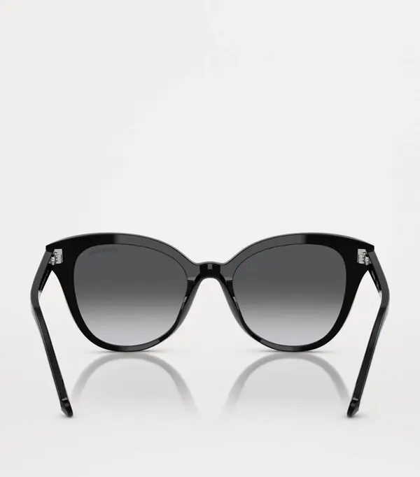 SWAROVSKI Acetate Sk6031 Sunglasses - Black