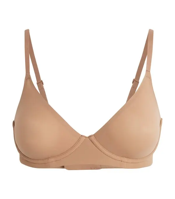 SKIMS Fits Everybody Unlined Demi Bra - Brown
