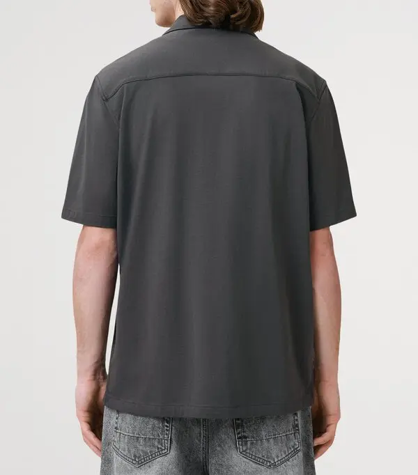 ALLSAINTS Cotton Hudson Shirt - Grey