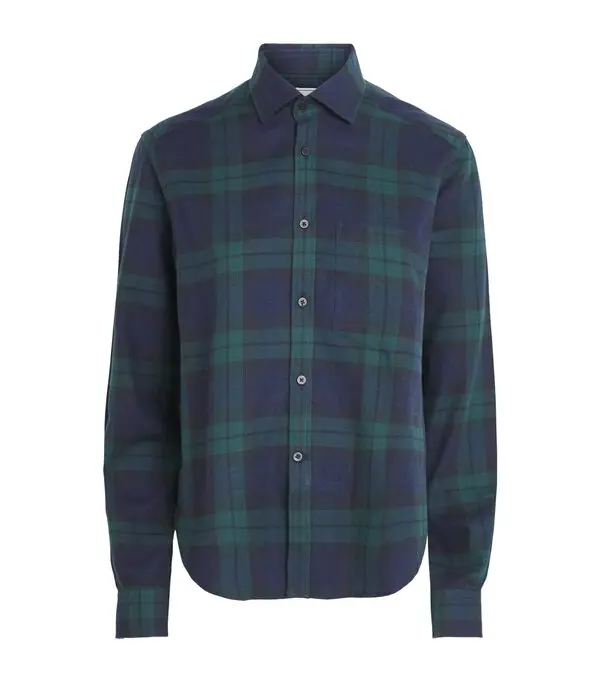WITH NOTHING UNDERNEATH Cotton-wool Classic Shirt