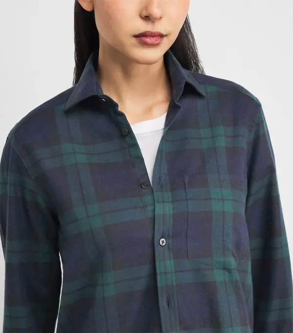 WITH NOTHING UNDERNEATH Cotton-wool Classic Shirt