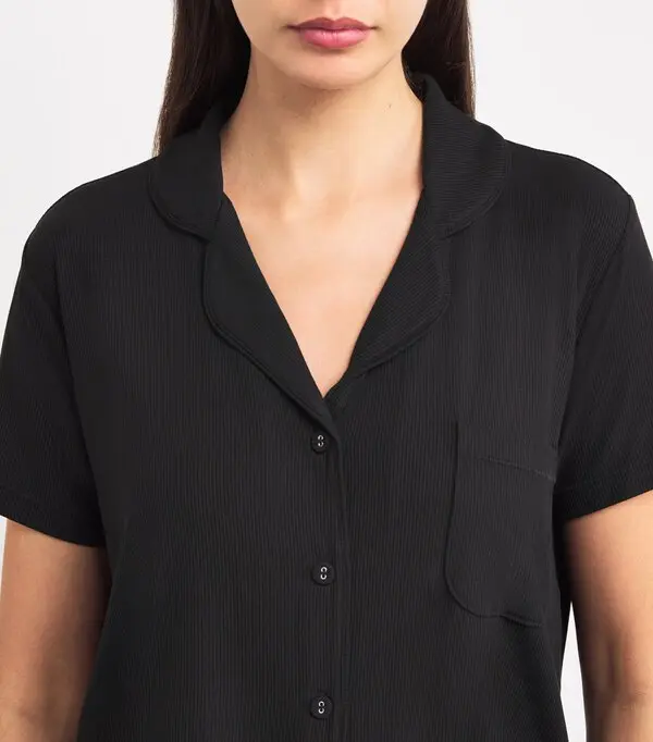 SKIMS Soft Lounge Short Pyjamas - Black