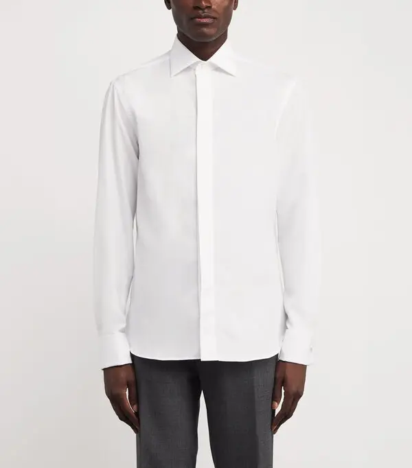 Canali Cotton Ceremony Dress Shirt